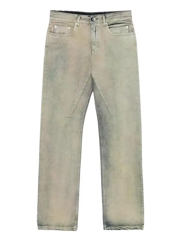 Rick Owens Faded Five-pocket Jeans - Grey