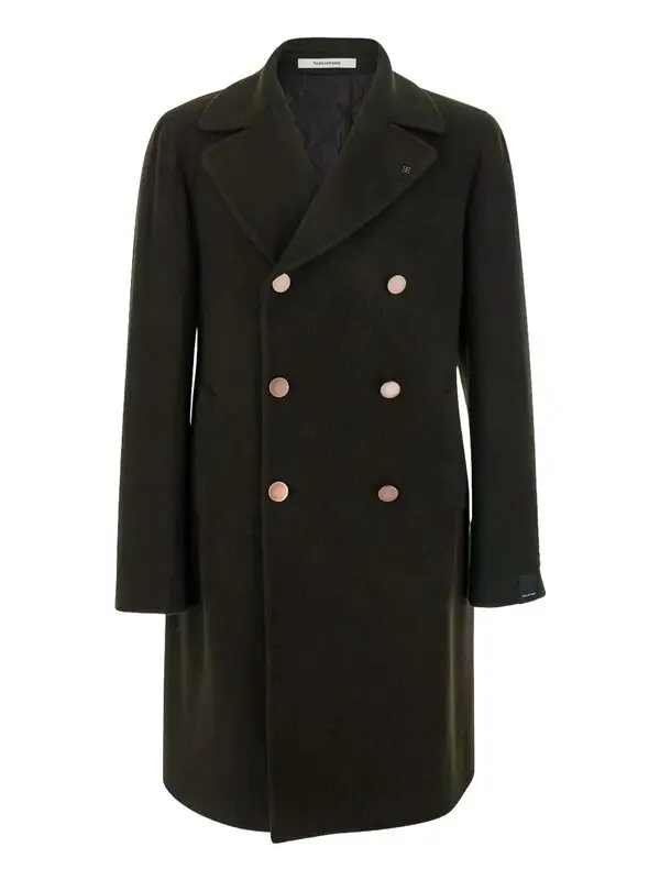 Tagliatore Double-breasted Coat - Brown