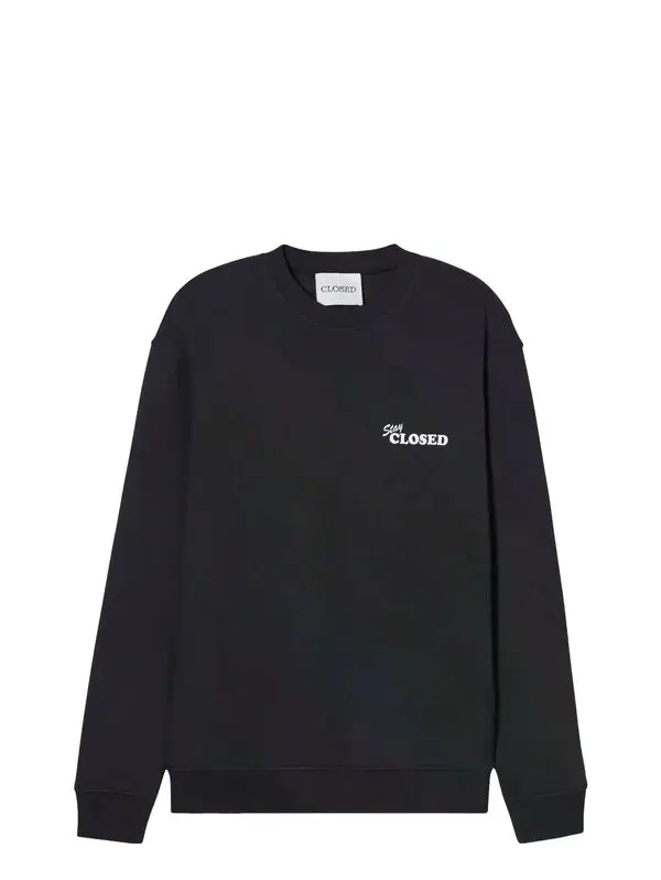 Closed Logo-print Sweatshirt - Black