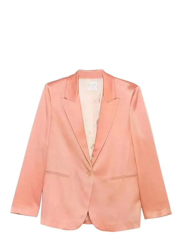 FORTE_FORTE Single-breasted Blazer - Pink