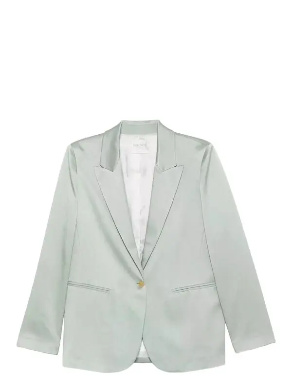 FORTE_FORTE Single-breasted Jacket - Green