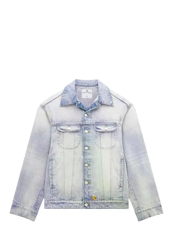 COURREGES Cocoon Denim Jacket - Blue