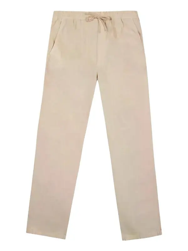 Maison Labiche Drawstring Trousers - Neutrals