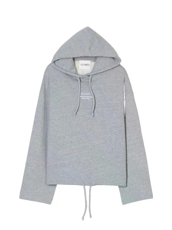 Closed Logo Hoodie - Grey