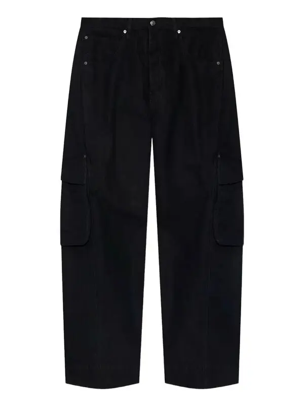 Dsquared2 Cotton Cargo Pants - Black