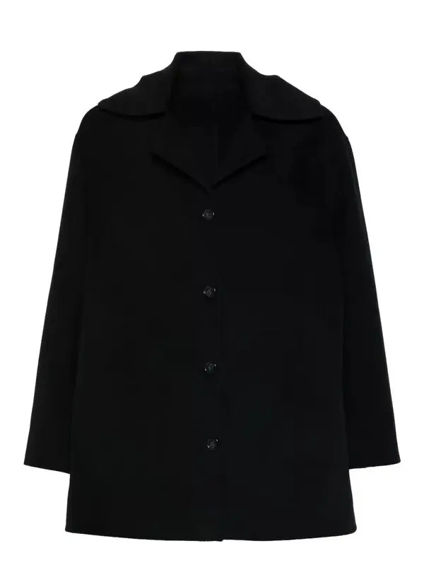 Alberta Ferretti Button-fastening Collared Jacket - Black