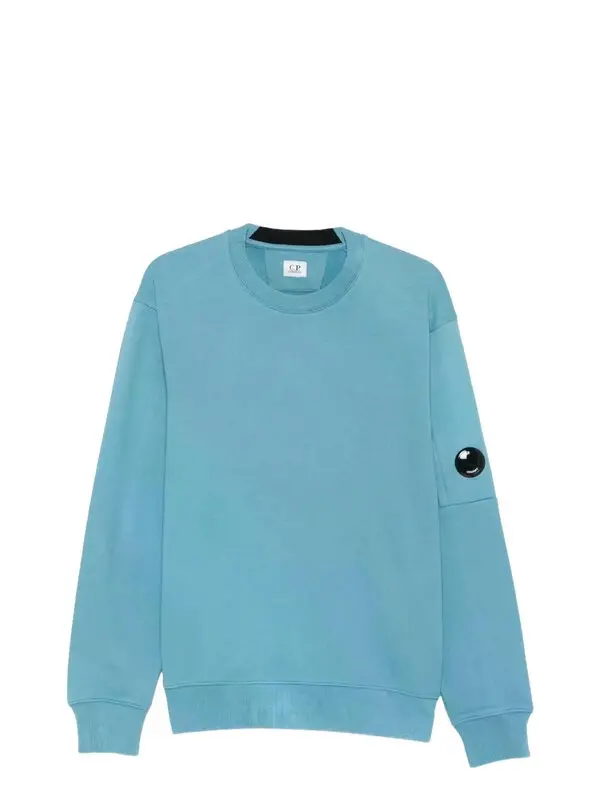 C.P. COMPANY Logo-print Sweatshirt - Blue