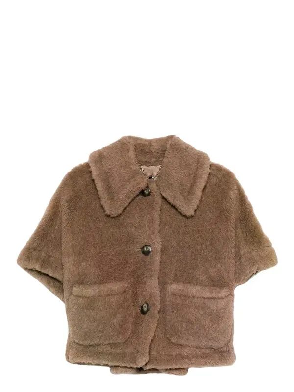 Max Mara Button-up Jacket - Brown