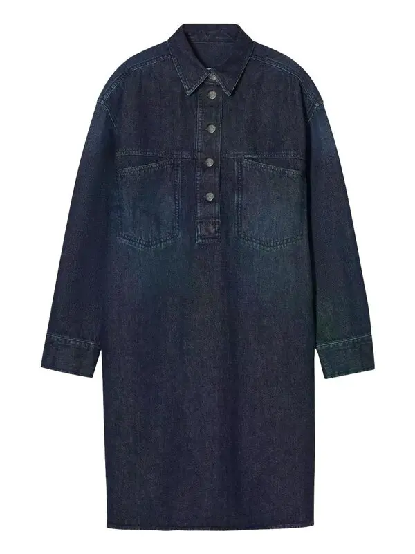 Closed Denim Shirt Dress - Blue
