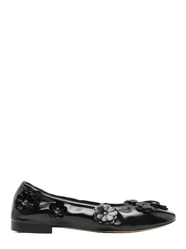 Cecilie Bahnsen Brielle Ballet Flats - Black