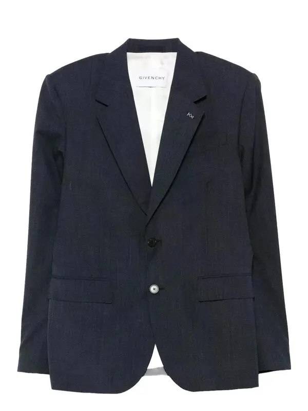 Givenchy Wool Blazer - Blue