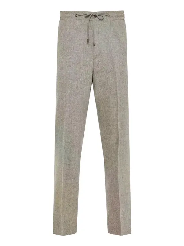 Corneliani Drawstring-waist Trousers - Grey
