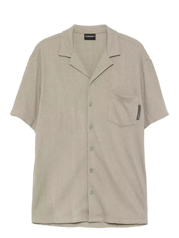 Emporio Armani Cotton Shirt - Green