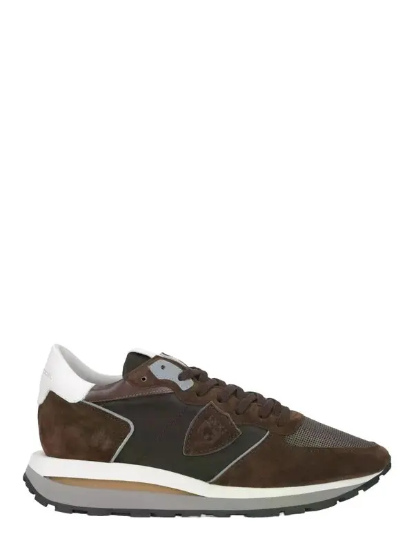 Philippe Model Tropez Haute Sneakers - Brown