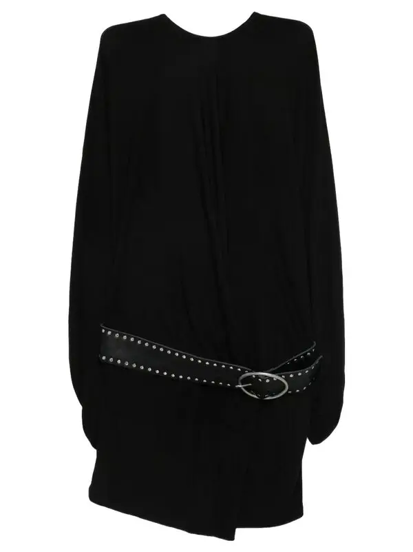Christopher Esber Belted Backless Dress - Black