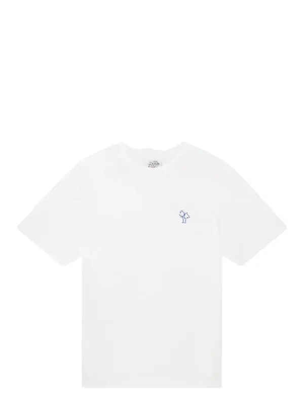 DONDE ESTEBAN Print Cotton T-shirt - White
