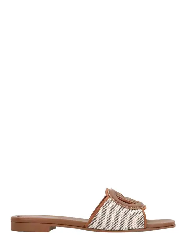 Gucci Canvas Sandals - Neutrals