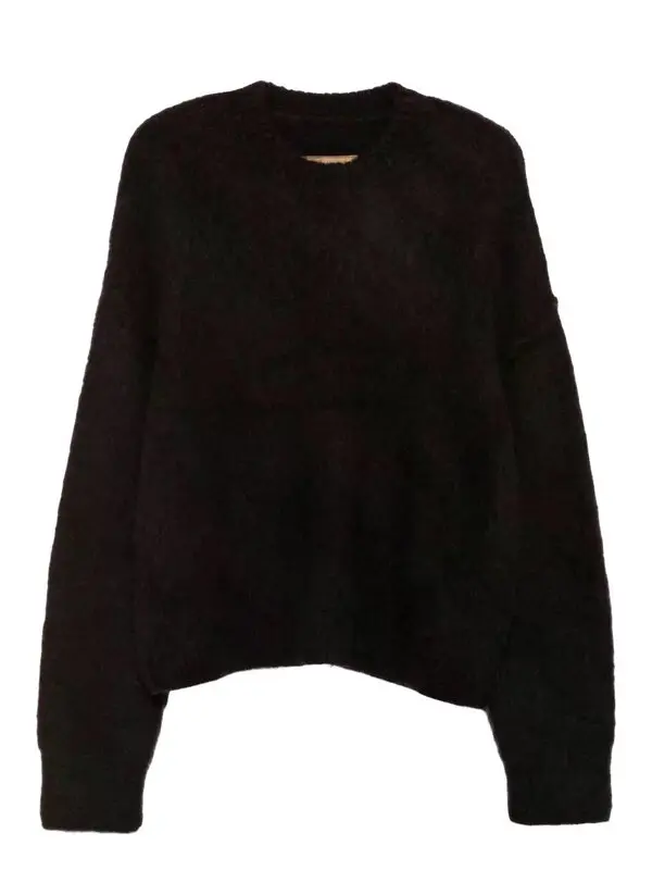 UMA WANG Crew Neck Sweater - Brown