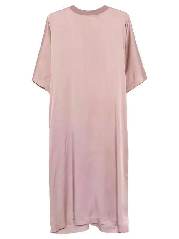 Fabiana Filippi Short-sleeve Midi Dress - Pink