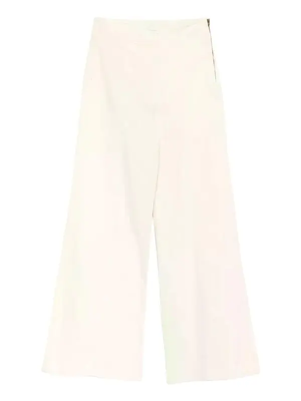 Ulla Johnson Wide-leg Cotton Trousers - Yellow