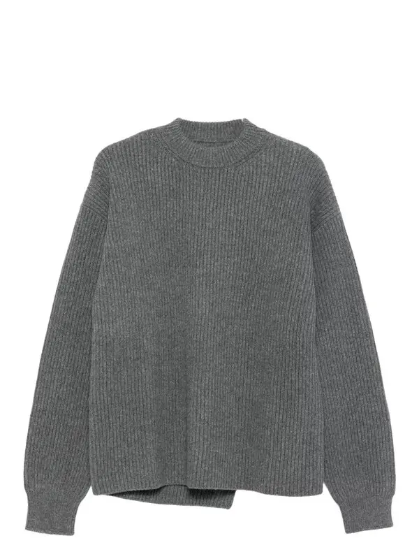 JIL SANDER Crew-neck Sweater - Grey