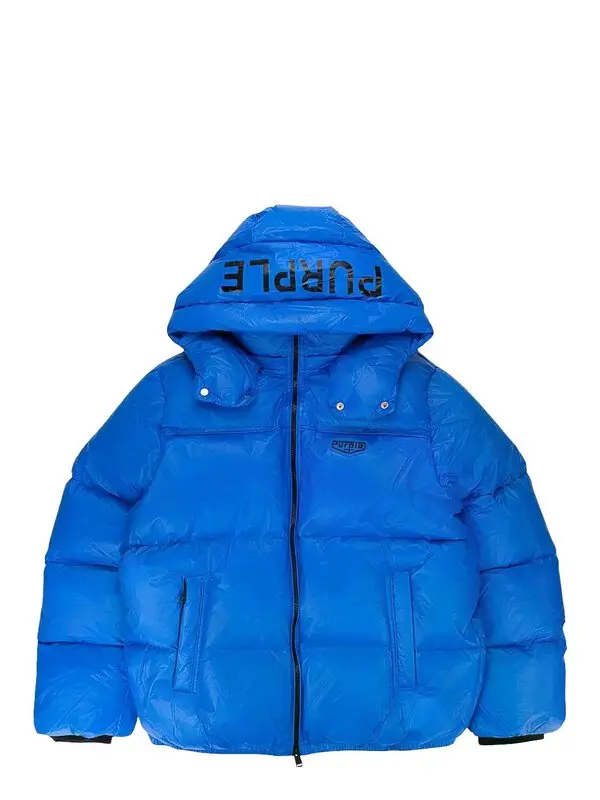 PURPLE BRAND Padded Jacket - Blue