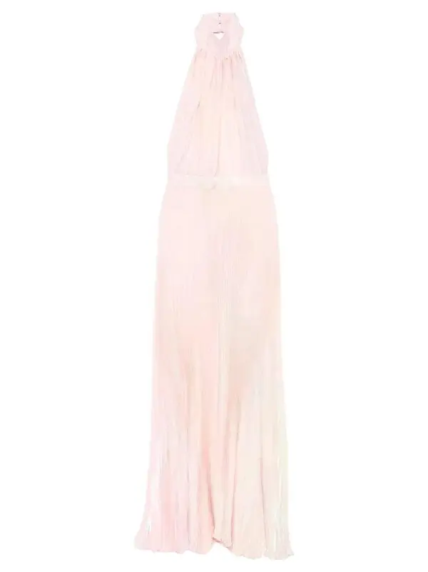 L'IDEE Eden Halterneck Gown - Pink