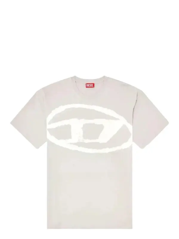 DIESEL® T-boxt-bleach Graphic-print T-shirt - Grey