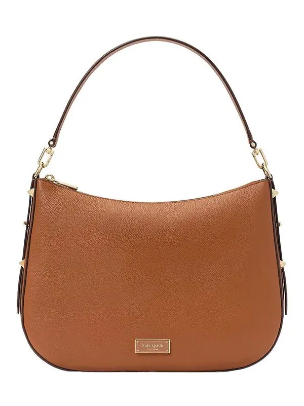 Kate Spade New York Liv Leather Hobo Shoulder Bag - Cavern Clay