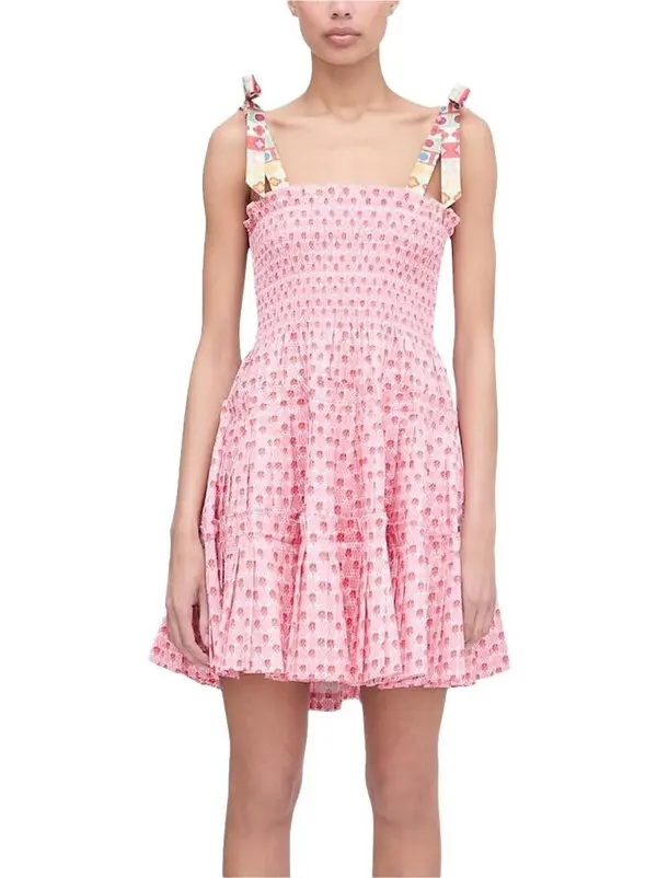 Hill House Home The Ribbon Charlotte Nap Dress - Pink Cala Check