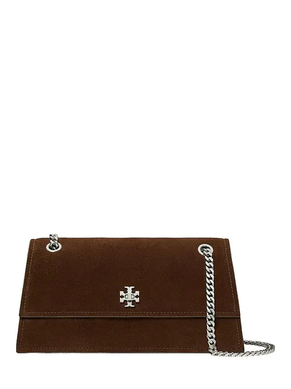 Tory Burch Kira Turnlock Shoulder Bag - Dark Cocoa