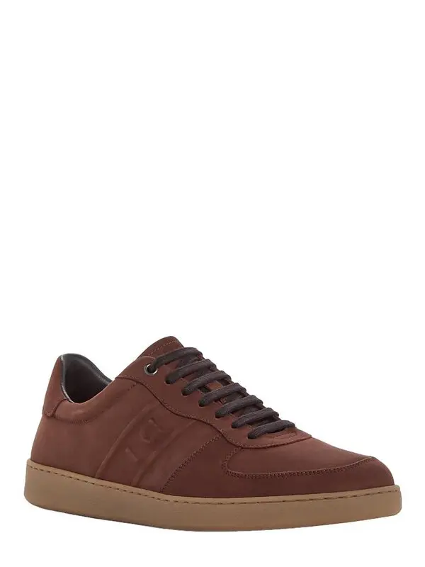 FERRAGAMO Adam Bianco Sneakers - Mid Brown