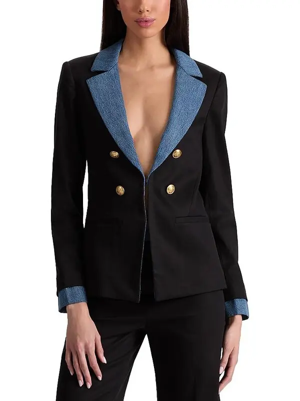 Alice + Olivia Mya Blazer - Black