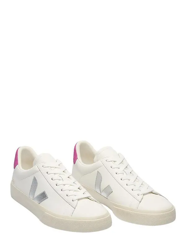 VEJA Campo Sneakers - White Silver