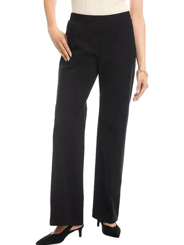 Karen Kane Emily Straight Leg Pants - Black