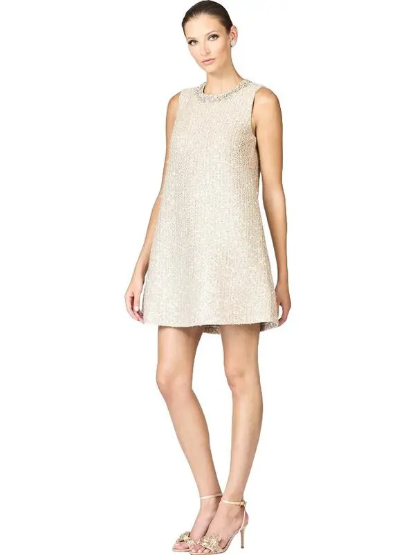 Sachin & Babi Uma Mini Shift Dress - Neutral