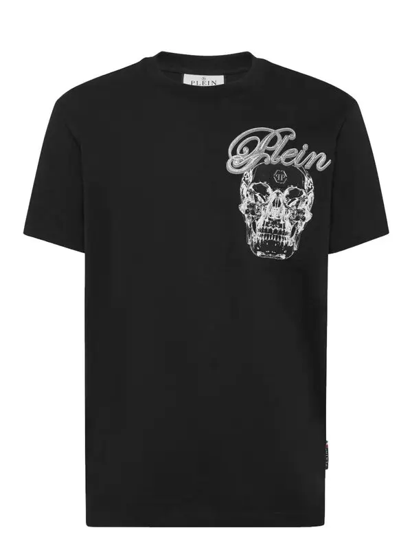 Philipp Plein Skull-graphic T-shirt - Black