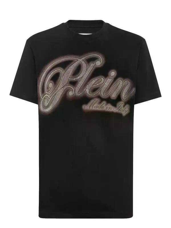 Philipp Plein Strass-embellished T-shirt - Black