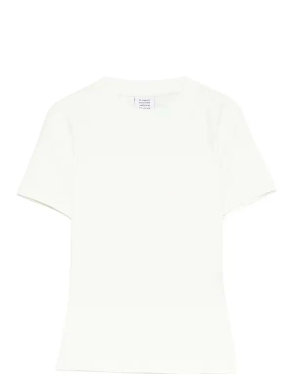 Vetements Short-sleeved Crew-neck Top - White