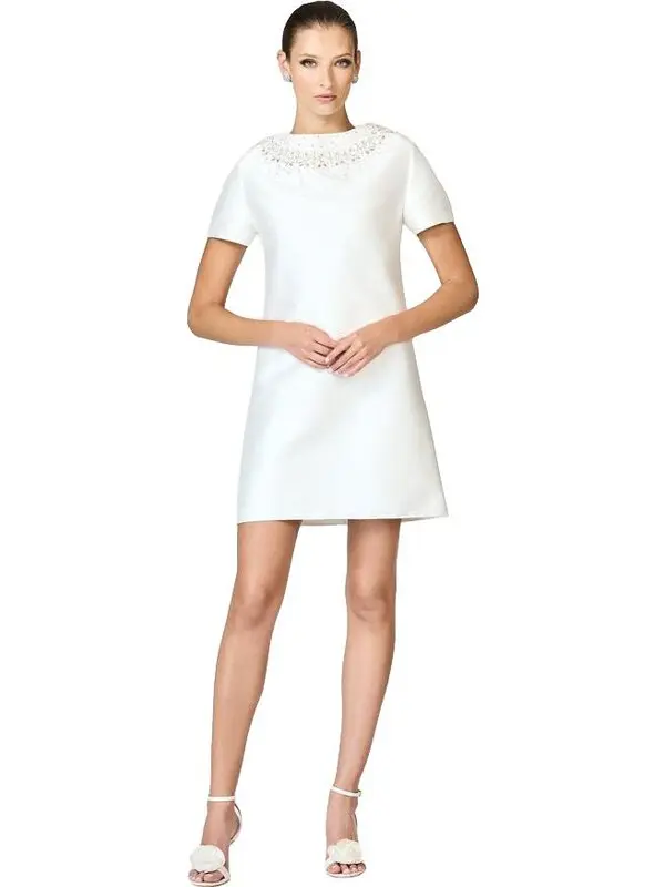 Sachin & Babi Erin Mini Dress - Neutral
