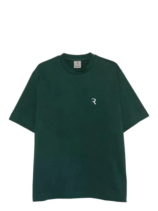 RHUN Logo-embroidered T-shirt - Green