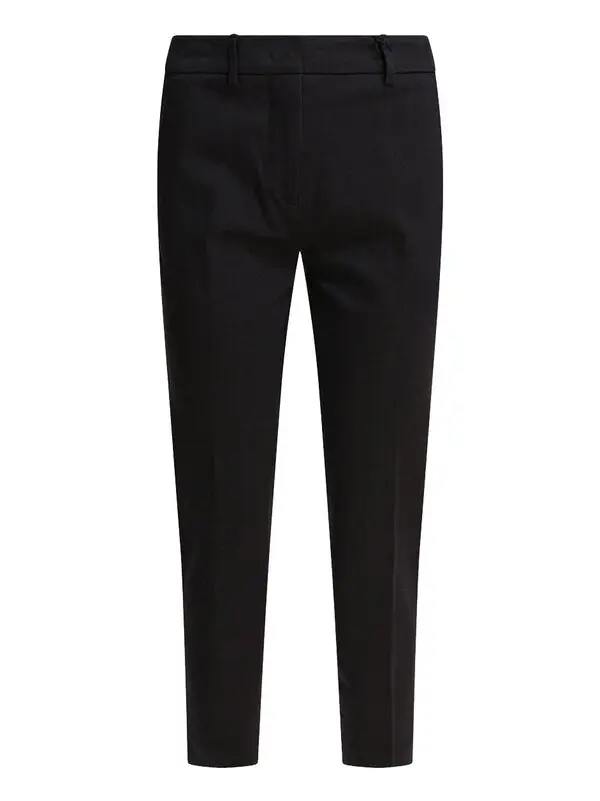 SEMPER Skinny Fit Cigarette Pants - Black