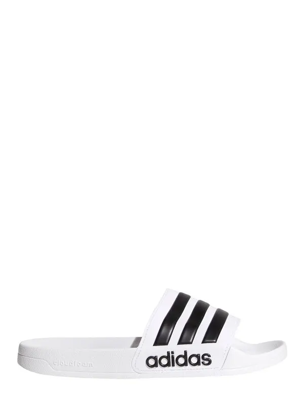 Adidas Adilette Cloudfoam Slides - Cloud White/core Black