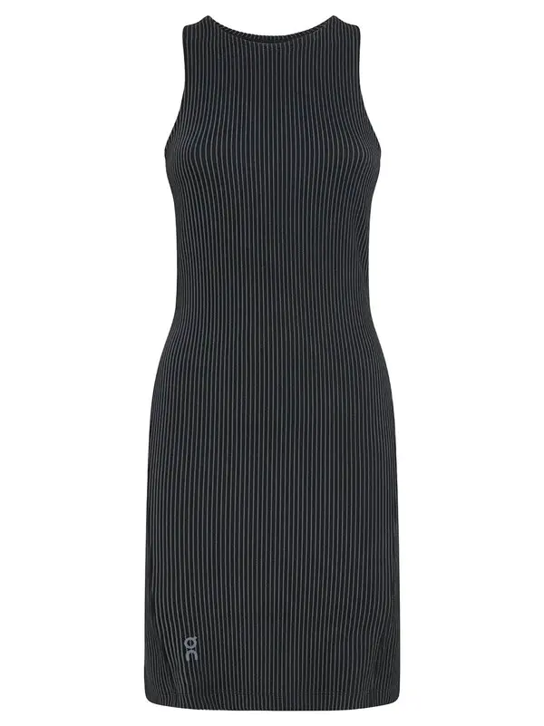 On All-day Ribbed Mini Dress - Black
