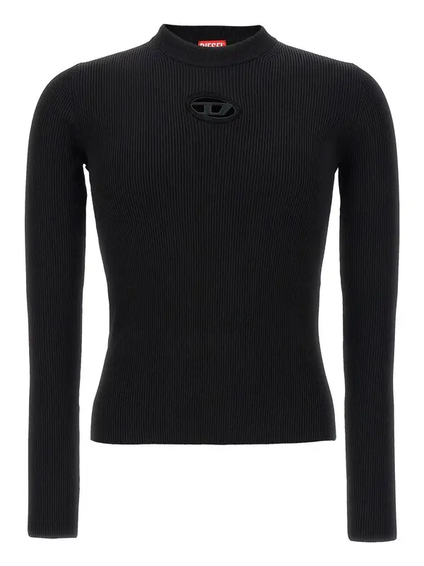 Diesel K-zackary-round' Sweater - Black