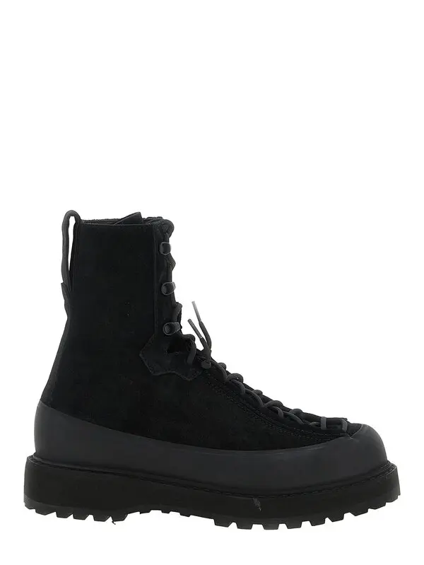 Stone Island Hiking Boots - Black