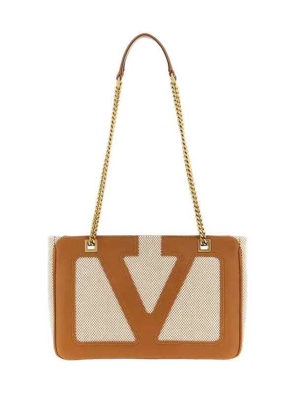 Valentino Garavani Viva Superstar Shoulder Bag - Brown