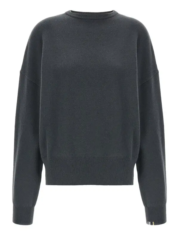 EXTREME CASHMERE X N.355 Tes' Cashmere Sweater - Gray