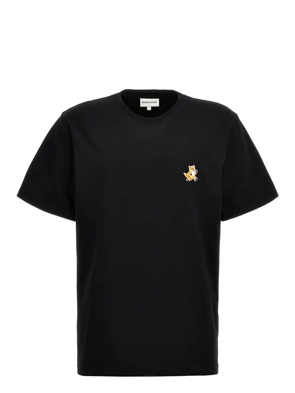 Maison Kitsuné Speedy Fox' T Shirt - Black