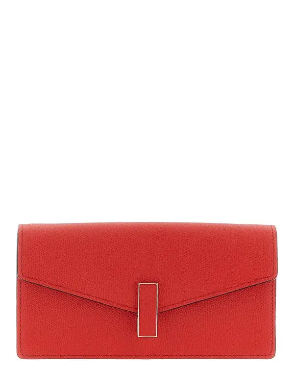 VALEXTRA Iside Clutch - Red